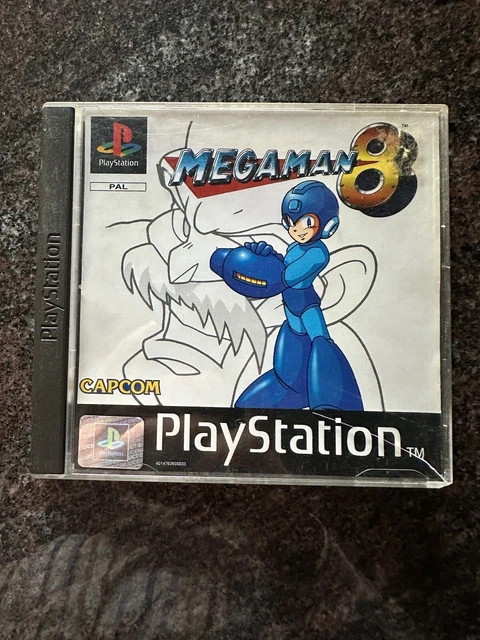 PLAYSTATION MEGAMAN 8 Mega Man 8 ps1 Capcom Ps One Rockman EUR 199,00 ...
