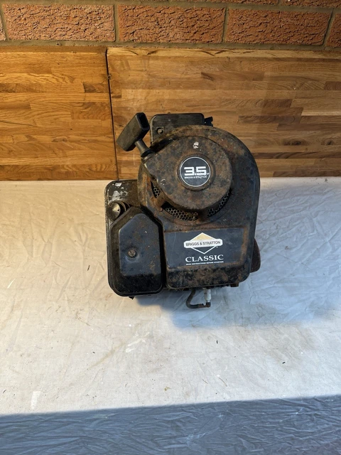 BRIGGS AND STRATTON 3.5hp Classic Petrol Lawnmower Engine Mower Engine ...