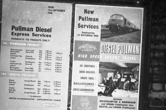 1960 M JACOBS 35mm Neg BR(W) Blue Diesel Pullman Posters Maidenhead ...