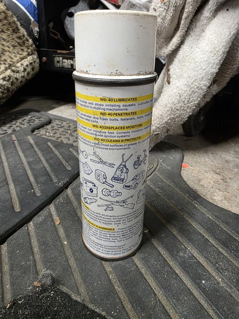 VINTAGE ROCKET WD40 1970s Collectors can 195ml AA Seal £50.00 - PicClick UK