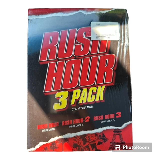 RUSH HOUR 1-3 Special Edition Set 3 Pack DVD, 2007 NEW SEALED $25.00 ...