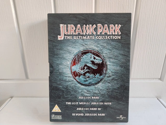 JURASSIC PARK THE Ultimate Collection DVD 4 Disc Box Set in Great ...