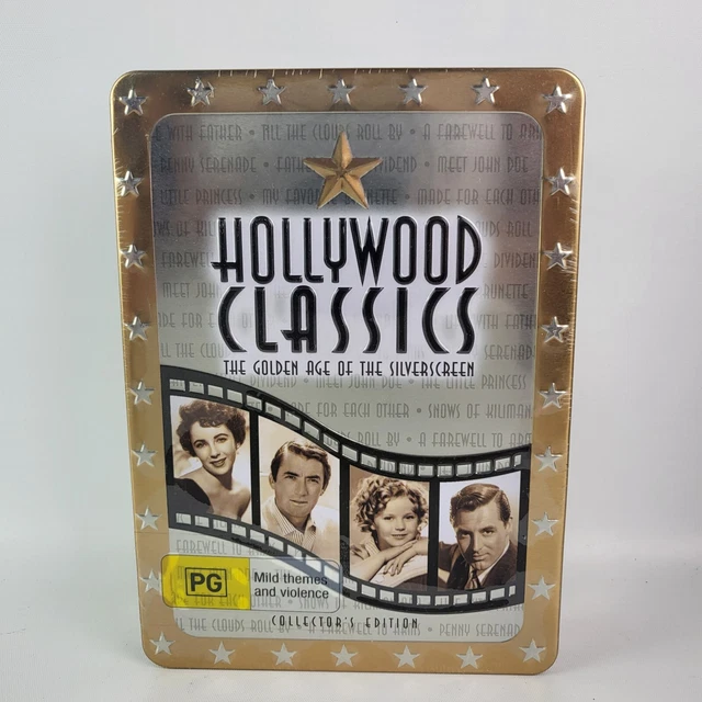HOLLYWOOD CLASSICS - The Golden Age Of The Silverscreen (5 DVD Box Set ...