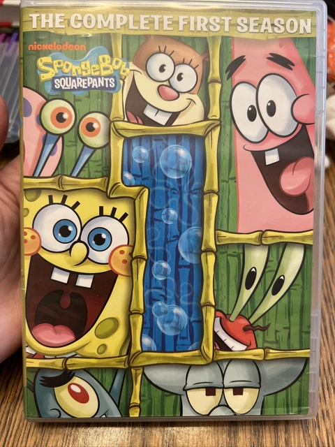 SPONGEBOB SQUAREPANTS - The Complete 1st Season (DVD, 2003, 3-Disc Set ...
