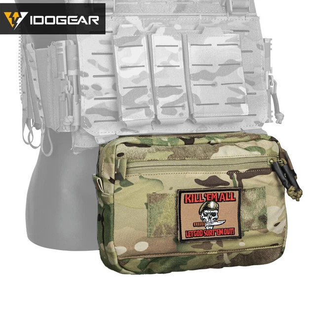 IDOGEAR TACTICAL DANGLER Drop Pouch FERRO DOPE Abdominal Fanny Pack ...
