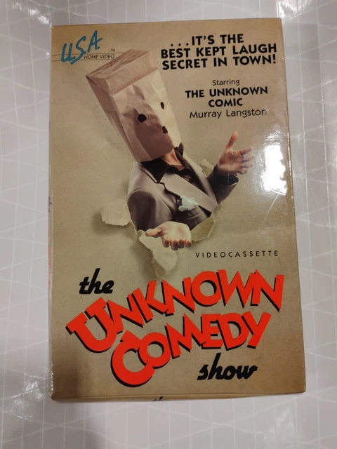 THE UNKNOWN COMEDY Show VHS The Unknown Comic USA Home Video Big Box ...