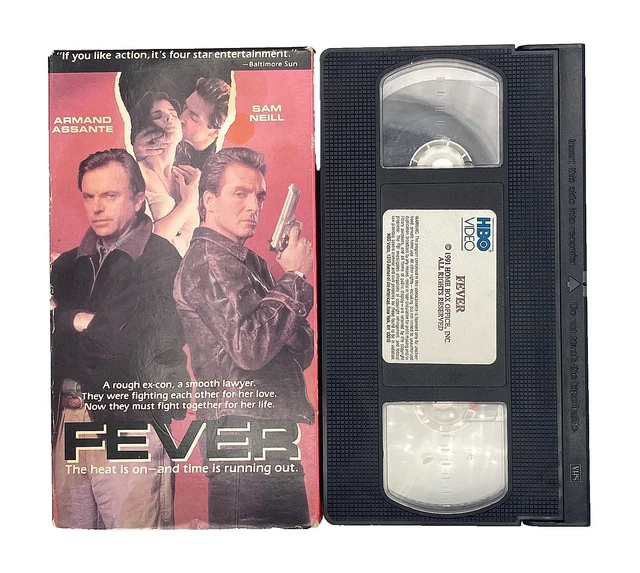 FEVER (1990), VHS Movie, HBO TV Video (1991), A. Assante, M. Harden £6. ...