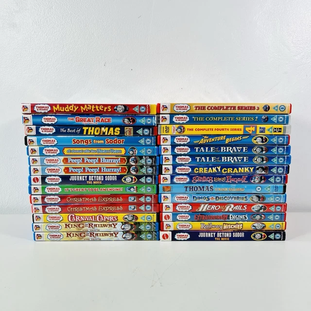 THOMAS THE TANK Engine DVD Bundle/Collection/ Joblot X28 DVDs £29.95 ...