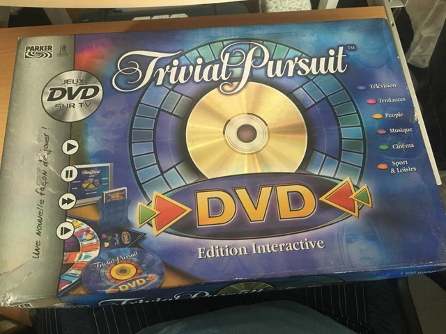 TRIVIAL PURSUIT - édition DVD - édition PARKER de 2005 - Complet bon ...