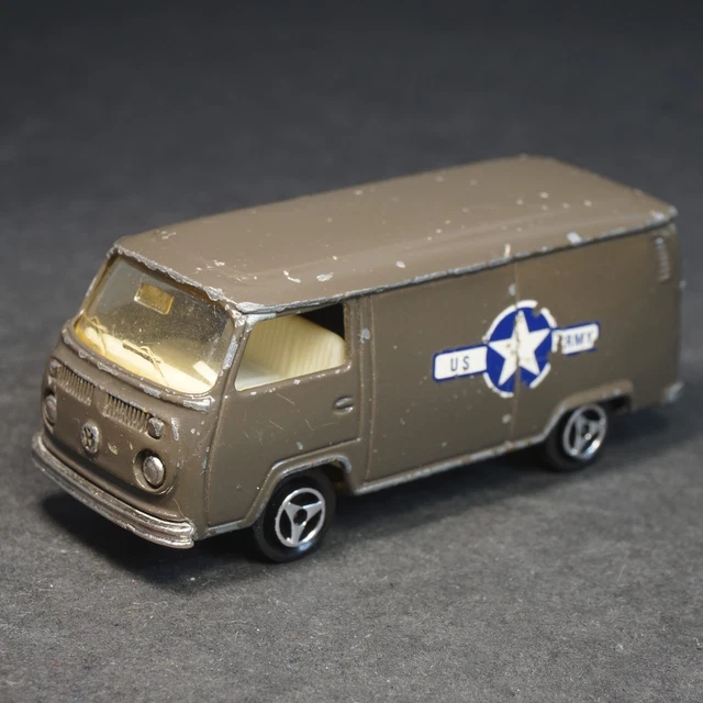 MAJORETTE VOLKSWAGEN VW T2 US ARMY Militar N244 Made in France Vintage ...