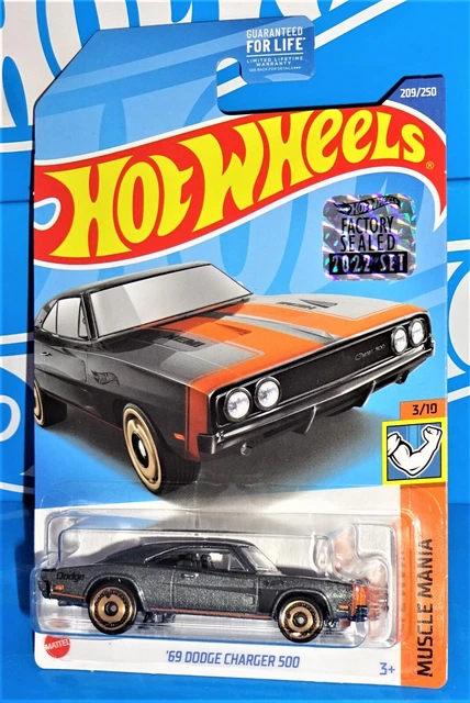 HOT WHEELS FACTORY Set 2022 Muscle Mania Series '69 Dodge Charger 500 ...