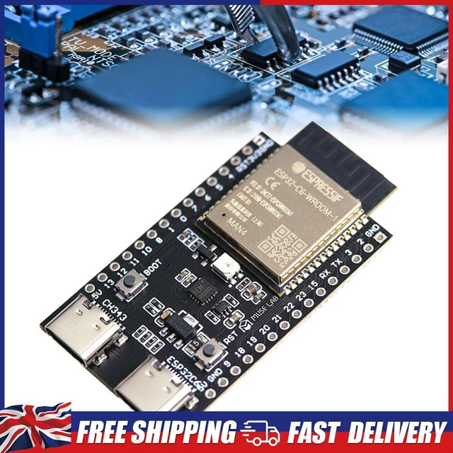 ESP32-C6 MINIMUM SYSTEM Board Dual Type-C ESP32-C6-WROOM-1 Core Board ...