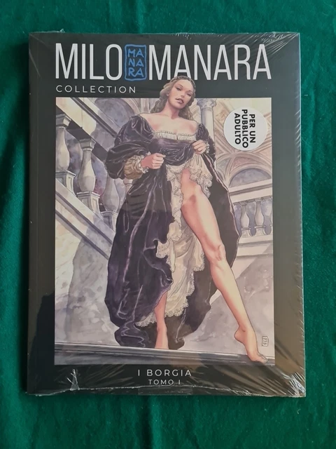 MILO MANARA COLLECTION N.8 "I Borgia Tomo I " Panini Comics+Stampa 29×21 Cm EUR 39,00 - PicClick IT