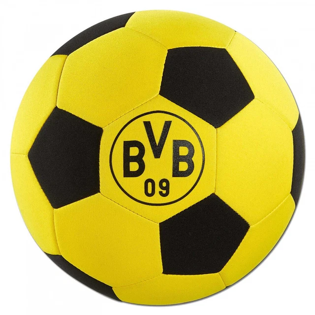 BORUSSIA DORTMUND FUSSBALL - Neopren - schwarzgelb Classic Ball 22 cm ...