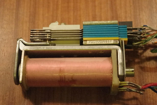 GPO STROWGER EXCHANGE TYPE 3000 RELAY DESIGNATED AC (Used, Recovered) £ ...