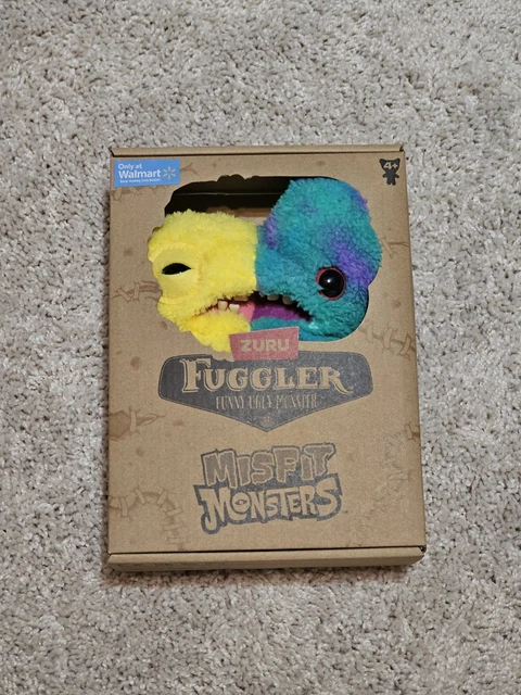 FUGGLER MISFIT MONSTERS Squidge & Gaptooth Mcgoo 9-Inch Plush [Yellow ...