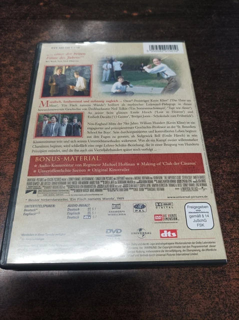 CLUB DER CÄSAREN DVD Kevin Kline 25% Rabatt beim Kauf von 4 EUR 3,70 ...