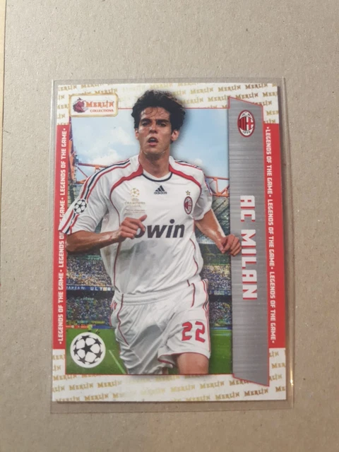 2023-24 TOPPS MERLIN Heritage Kakà Legends of The Game AC Milan EUR 1 ...