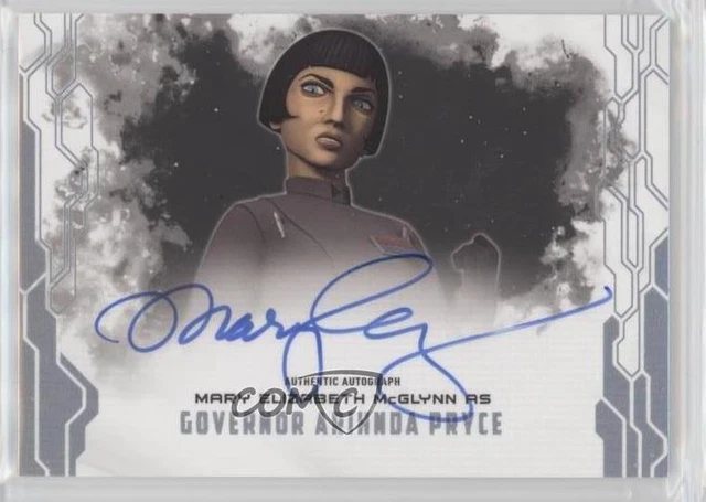 2017 TOPPS STAR Wars chef-d'œuvre gouverneur Pryce Mary Elizabeth ...