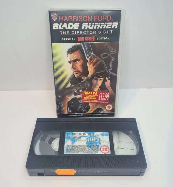 BLADE RUNNER THE Director's Cut 1982 Widescreen VHS Special Edition £12 ...