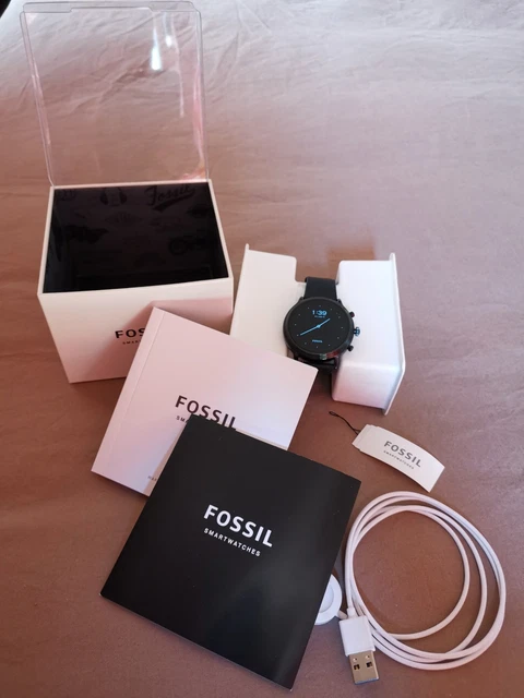 FOSSIL CARLYLE HR Gen 5 DW10F1 Smartwatch 44mm FTW4025 EUR 120,00 ...