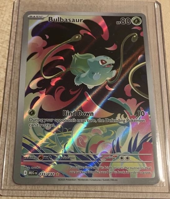 BULBASUAR IR 133/132 Pokémon TCG Mega Evolutions £25.00 - PicClick UK
