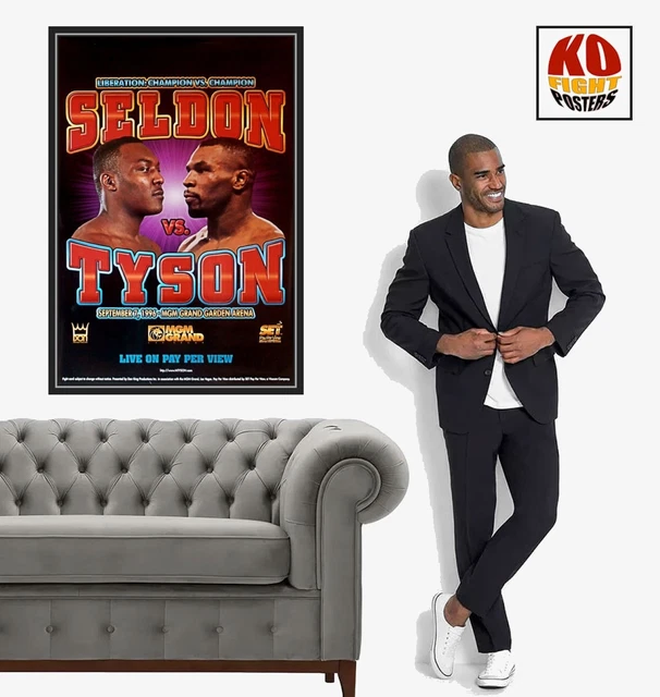 MIKE TYSON VS. BRUCE SELDON: Original MGM Grand Onsite Boxen ...