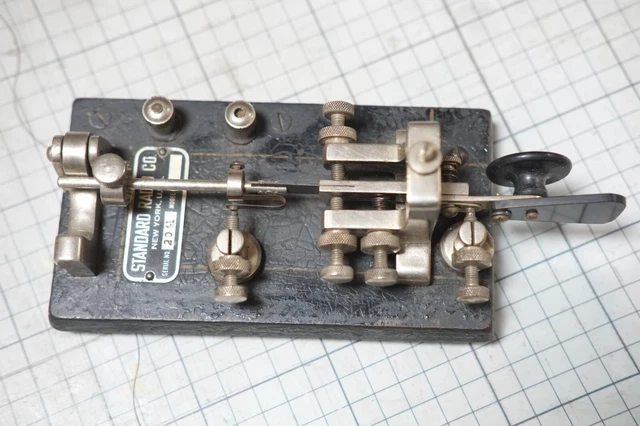 STANDARD RADIO CO Vibroplex Type Morse/Telegraph Bug Key £325.00 ...