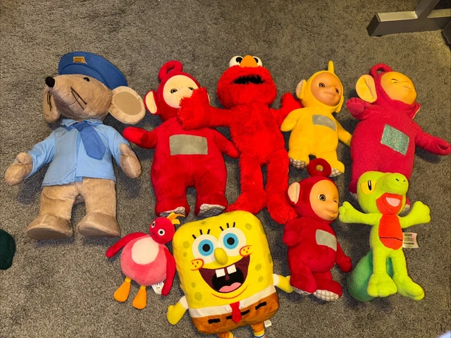 VINTAGE KIDS TV Toys Teletubbies Pokémon Twirly Woo Rastamouse Elmo ...