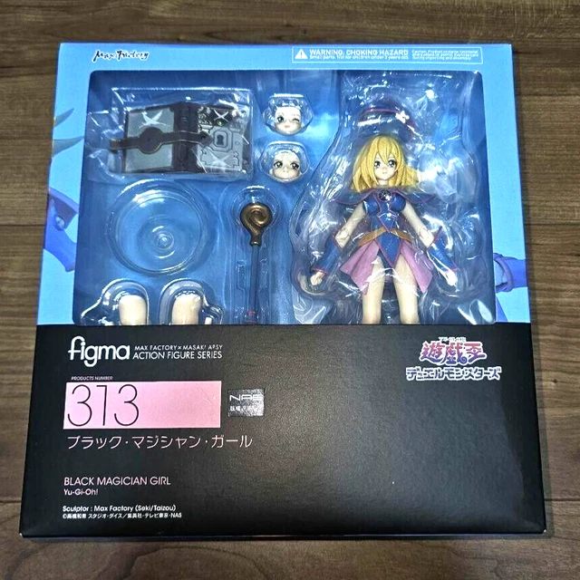 FIGMA 313 YU-GI-OH action figure ragazza mago nero scuro Max Factory ...