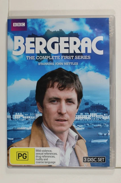 BERGERAC : SERIES 1 (1981) John Nettles Region 4 Like New Tracking $19. ...