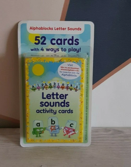 ALPHABLOCKS CBEEBIES PHONICS letter and sounds acitivity cards Home ...