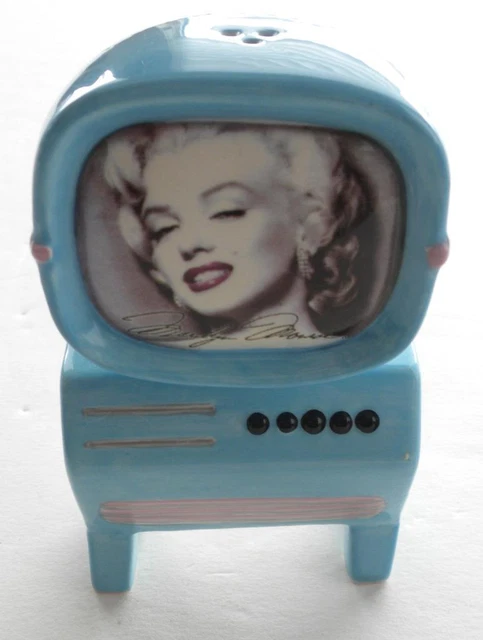 RARE SALIÈRES ET Poivrières Marilyn MONROE Télévision Collection Retiré ...