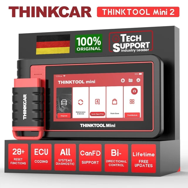 THINKCAR TOOL MINI 2 KFZ Scanner OBD2 Diagnosegerät ALLE SYSTEM ECU ...