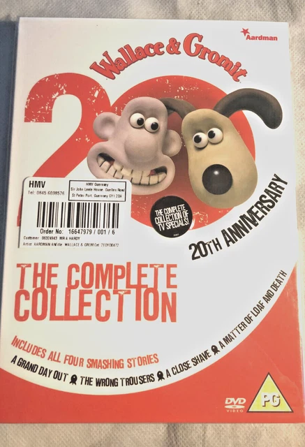 WALLACE AND GROMIT: The Complete Collection Box-Set (DVD Region 2 UK ...