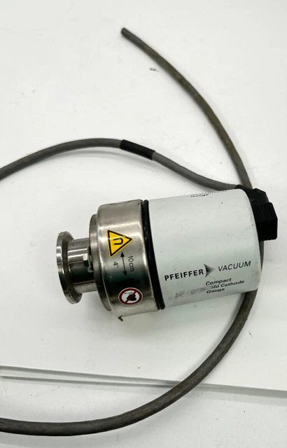 PFEIFFER IKR251 VACUUM COMPACT COLD CATHODE GAUGE D-35614 Industrial ...