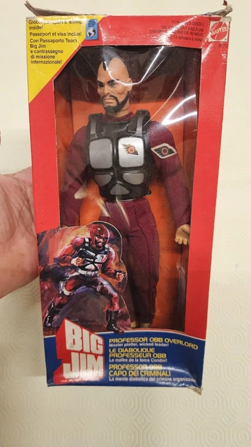 BJ2 PROFESSOR OBB Overlord 1984 mib Mattel Big Jim Condor Force Hong ...