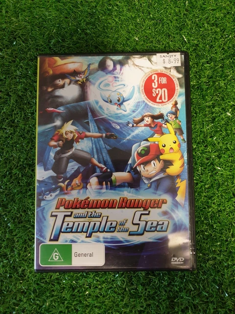 POKEMON RANGER AND The Temple Of The Sea-Dvd-2006-R4-Like New $5.00 ...
