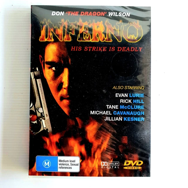 INFERNO DVD ACTION Thriller, Martial Arts, Don Wilson, Tane McClure ...