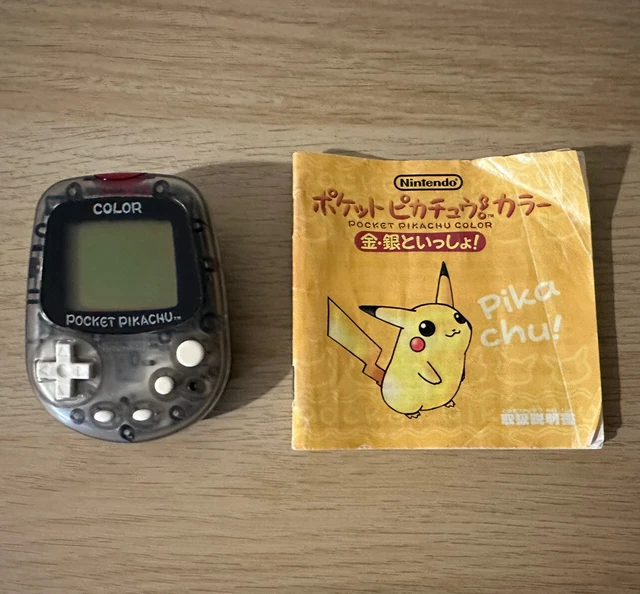 NINTENDO POCKET PIKACHU Color Pedometer Pokemon Console MPG-002 £42.99 ...