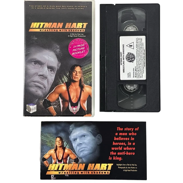 WWF - HITMAN Hart (Westling With Shadows) (VHS, 2000) Wrestling £11.07 ...