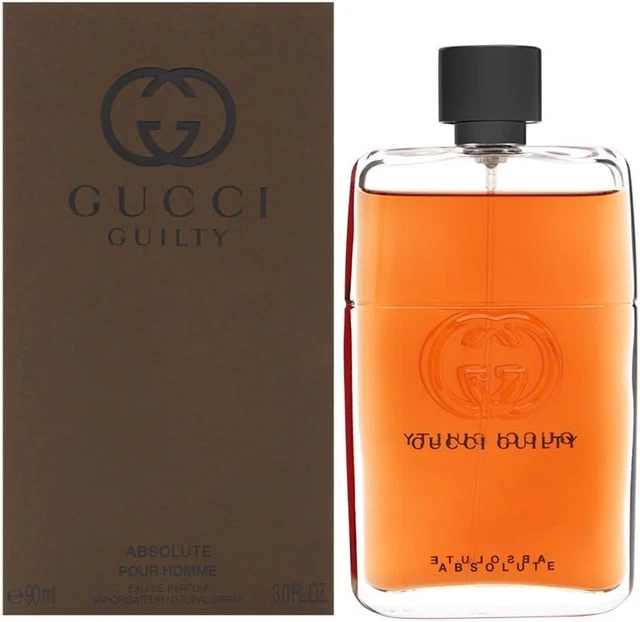 GUCCI GUILTY ABSOLUTE Pour Homme Eau de Parfum 90ml Spray | Gift For ...