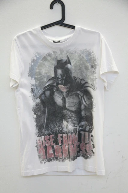 BATMAN++T-SHIRT++TG.S++ORIGINALE 100%+ +BIANCA++THE Dark Night+ ...