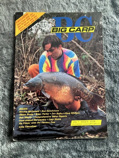 BIG CARP MAGAZINE Vol 1 Issue 5 VERY RARE! £15.00 - PicClick UK