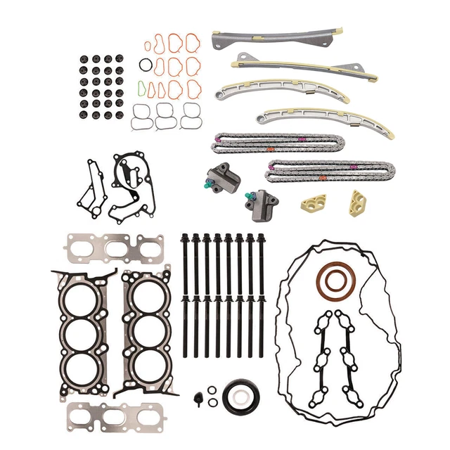 HEAD GASKET BOLT Set Timing Chain For Sorento/Sedona Hyundai Kia 3.3L ...