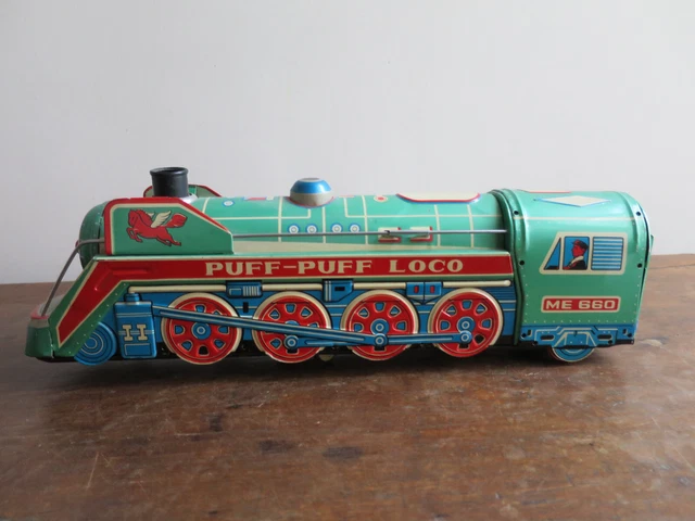 LOCOMOTIVE EN TOLE Puff Puff Loco ME 660 EUR 120,00 - PicClick FR