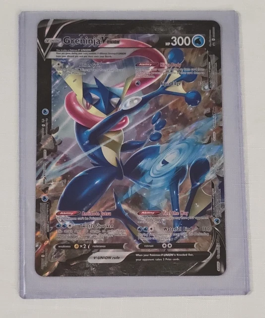 🔥 POKEMON TCG 🔥 Greninja V Union SWSH155 Jumbo Oversize Promo Card 🚀 NM ...