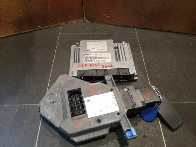 BMW E65 E66 7 SERIES PRE LCI 735i 735i ECU KIT MODULE DME N62B44A EUR ...