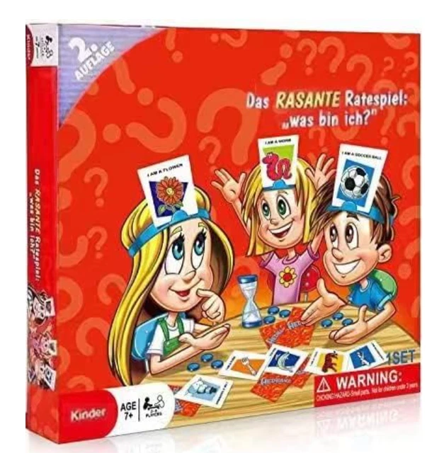 WER BIN ICH Spiel Was Bin Ich Kinderspiel für Ganze Familien 2-6 ...