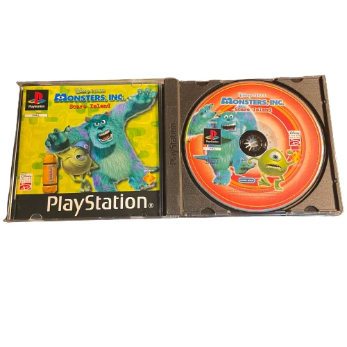 DISNEY/PIXAR'S MONSTERS, INC. Scare Island | Sony Playstation 1 PS1 PSX ...